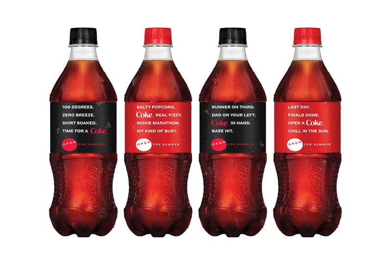 Coca-Cola’s New Summer Poems Packaging Info | Hypebeast