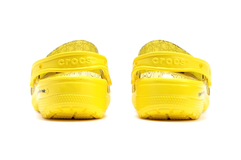 Crocs Translucent Smiley Yellow Clog HBX Info | Hypebeast