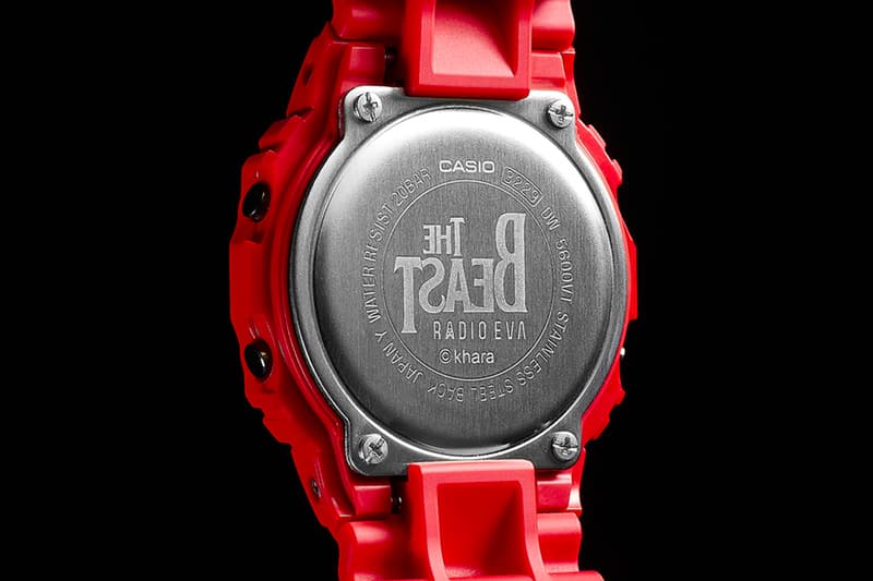 'Neon Genesis Evangelion' x Casio G-SHOCK DW-5600 | Hypebeast