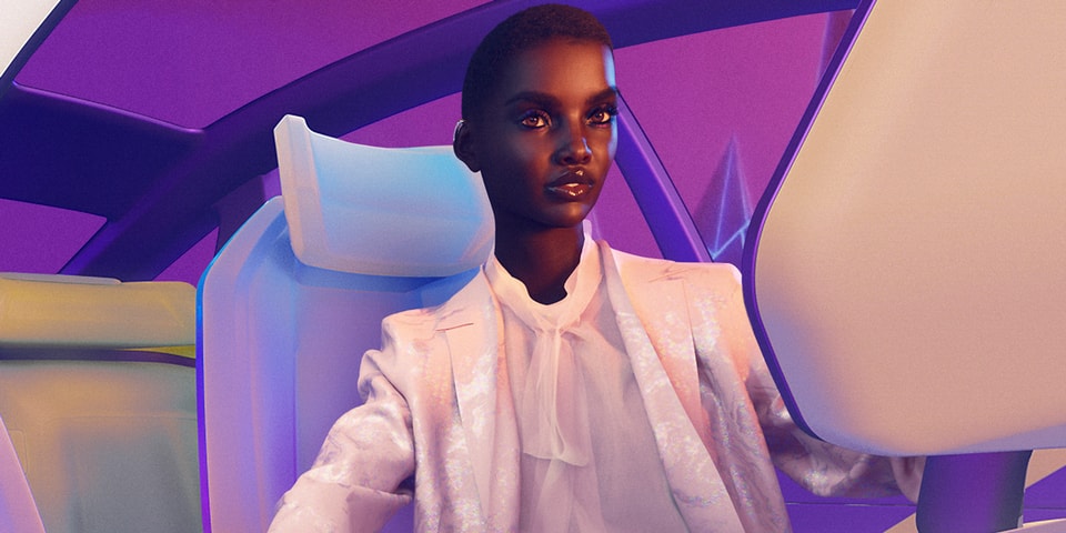 Virtual Model Shudu in the Lexus LF-Z Electrified | Hypebeast