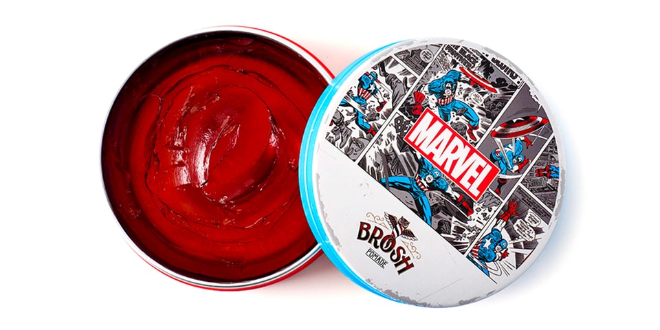 Marvel x BROSH 'Captain America' Pomade | HYPEBEAST