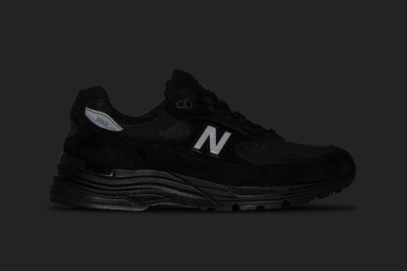New Balance 992 All Black Release Info & Photos | Hypebeast