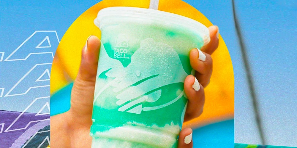 Taco Bell Mountain Dew Baja Blast Colada Freeze | Hypebeast