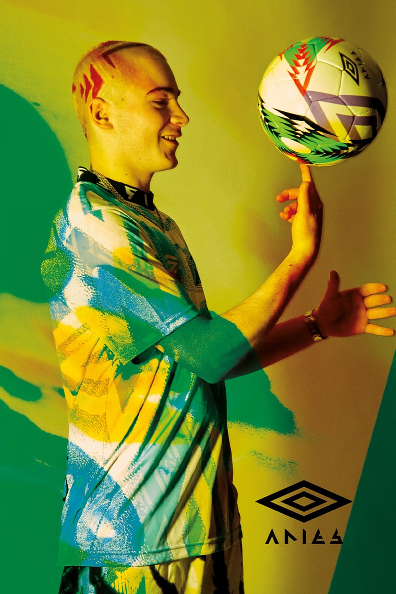 Aries x Umbro Collaboration Football Release | Hypebeast