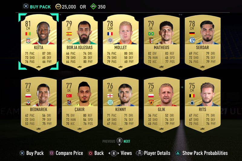 EA 'FIFA 21' Preview Packs Mechanic Introduction | Hypebeast