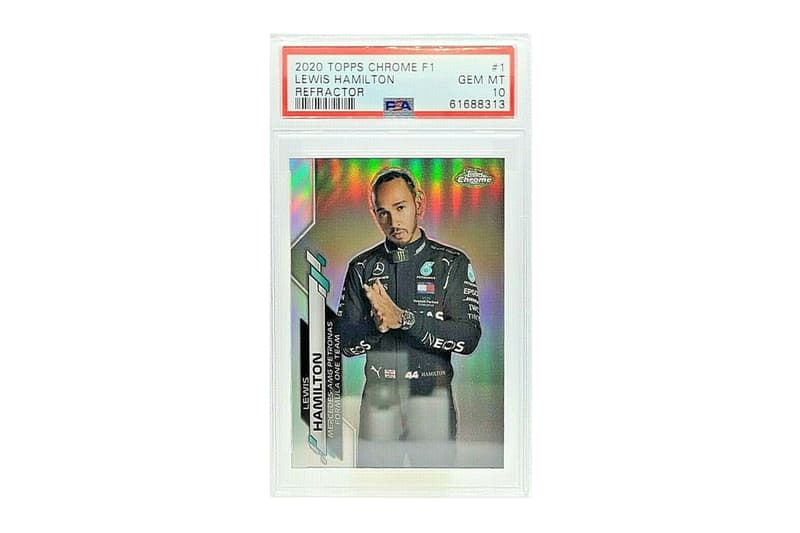 eBay Top Formula 1 Drivers Trading Card Sales News | HYPEBEAST