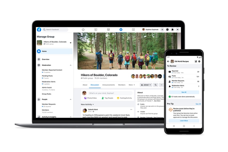 Facebook Launches New Group Tools | Hypebeast