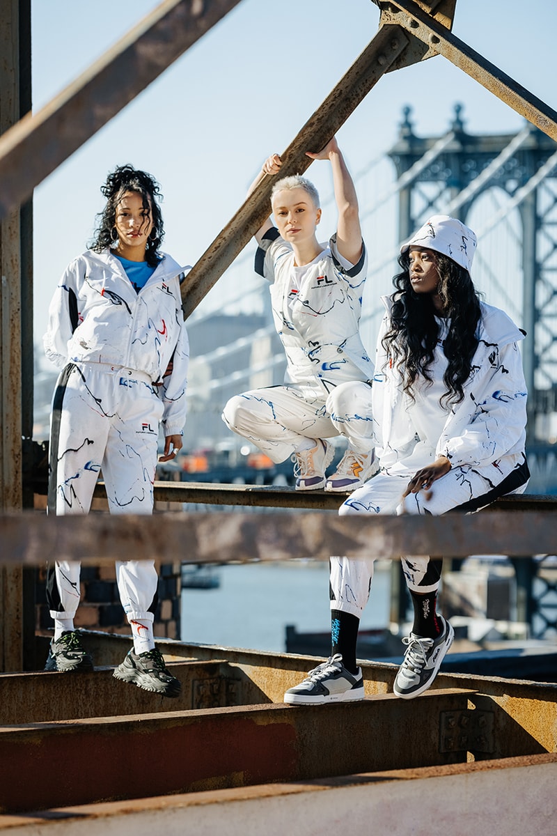 FUTURA x FILA FUSION Unveil Graffiti Collection | Hypebeast