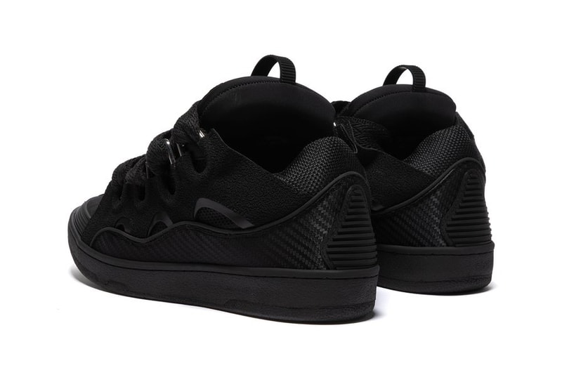 Lanvin Drops Skate-Ready Curb Sneaker in All Black | Hypebeast