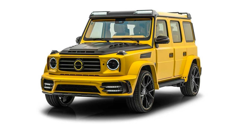 Mansory Gronos Mercedes-AMG G63 Matte Yellow | Hypebeast