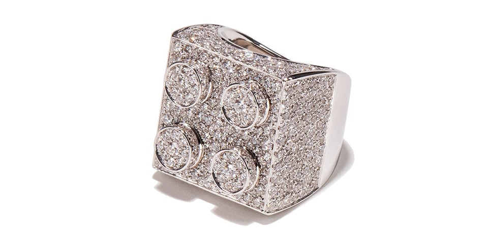 Emerging Jeweler Nadine Ghosn's $28k "LEGO"-Inspired Ring | Hypebeast