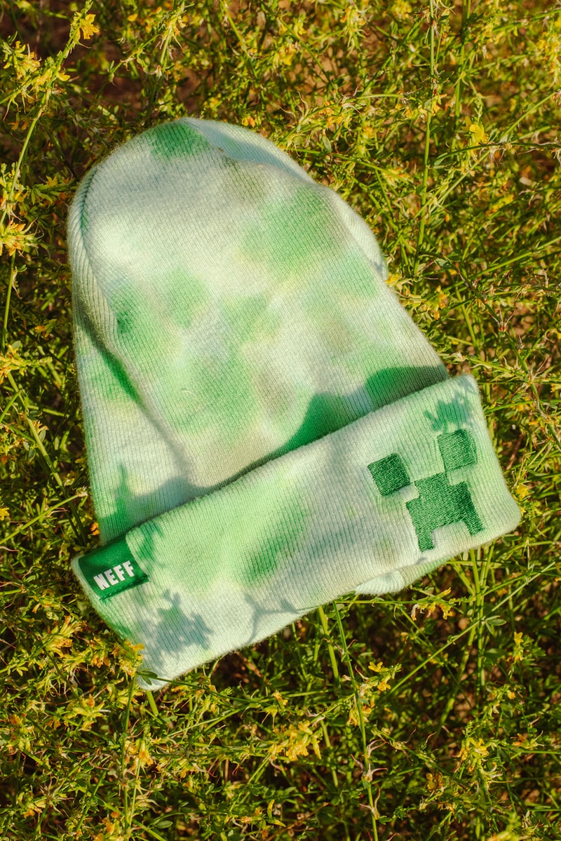 NEFF Minecraft Eight Piece Collection Collaboration | Hypebeast