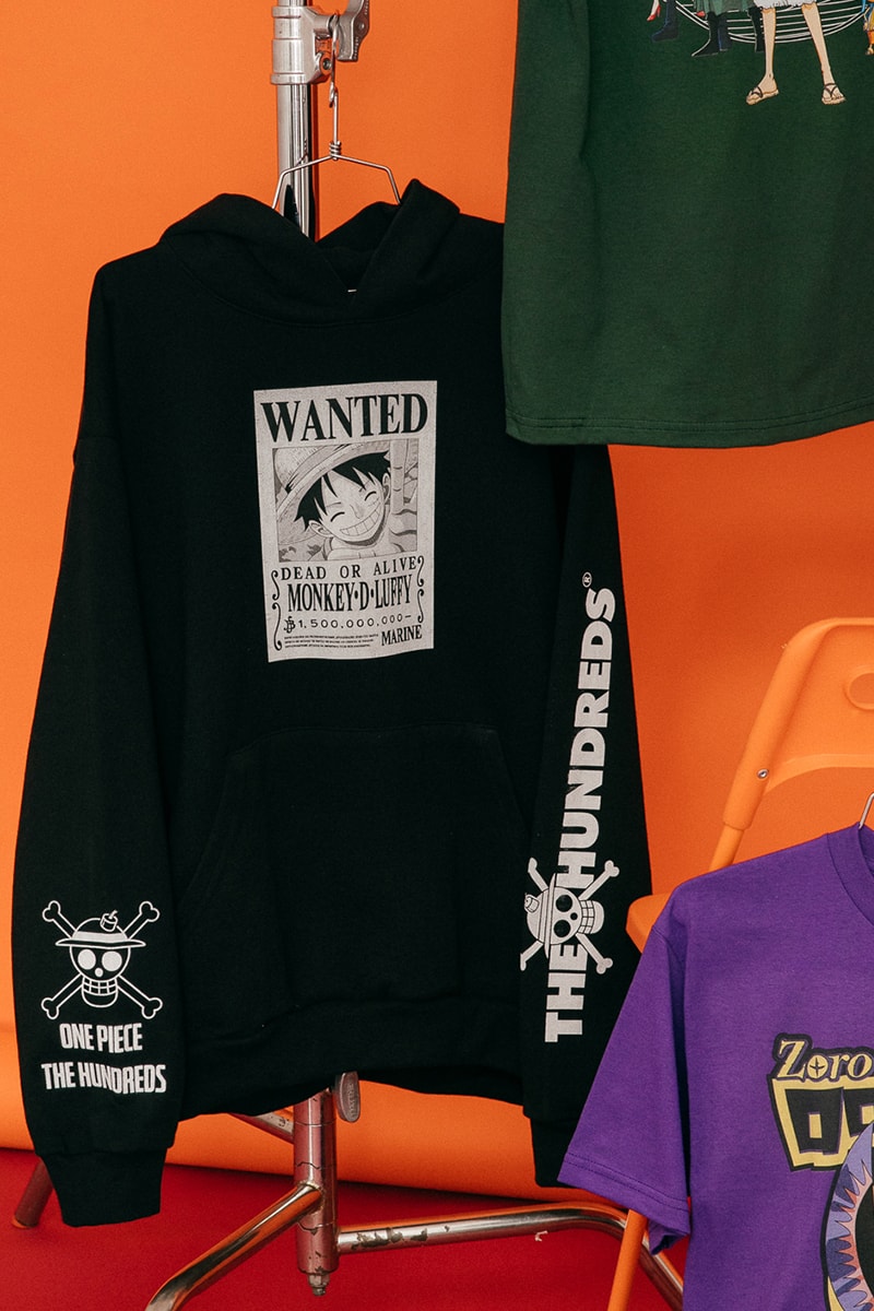 'One Piece' x The Hundreds Collection Release | Hypebeast