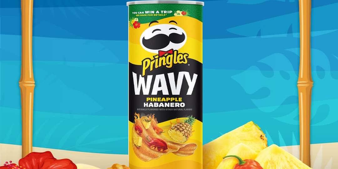 Pringles Wavy Pineapple Habanero Limited Edition | Hypebeast