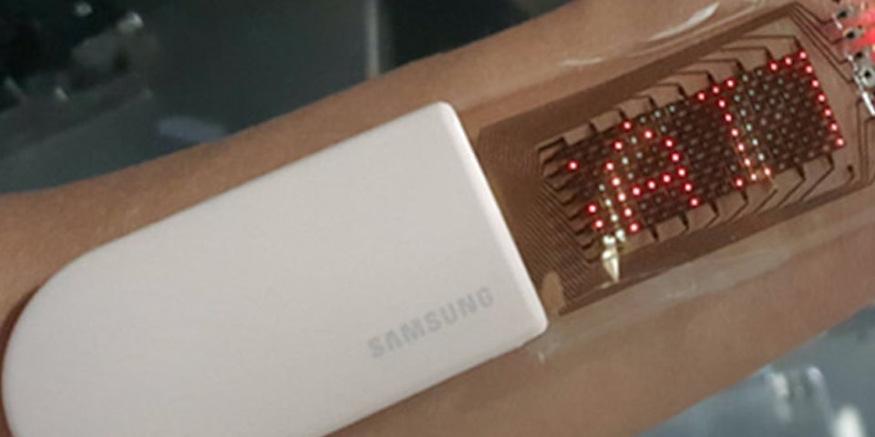 Samsung Electronic Stretchable OLED Skin Display | HYPEBEAST