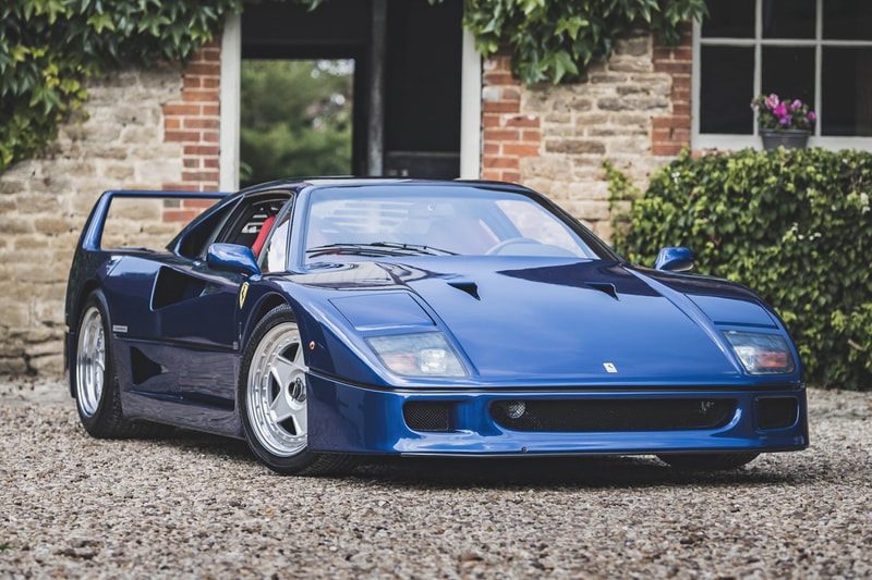 Sam Moore's One-Off Ferrari F40 "F40BLU" at Auction | Hypebeast