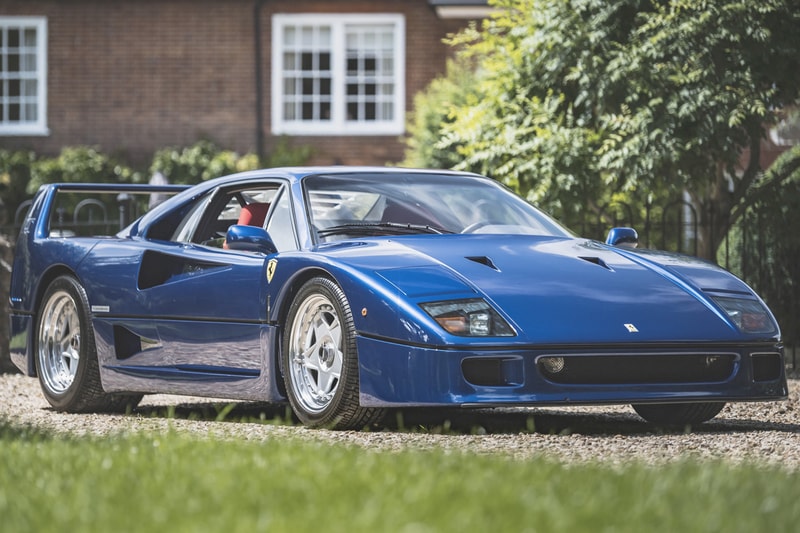 Sam Moore's One-Off Ferrari F40 "F40BLU" at Auction | Hypebeast