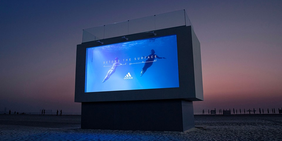 Beachside Billboard Pool in Dubai | Hypebeast