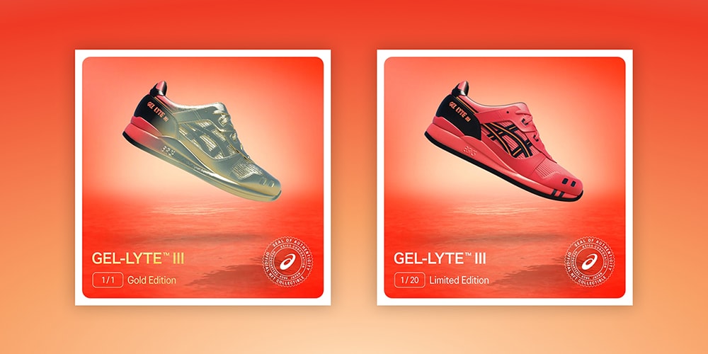 ASICS "Sunrise Red" NFT Collection | Hypebeast