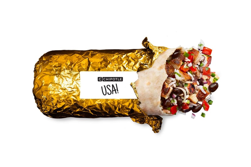 Chipotle Burritos Wrapped In Gold Foil Olympics | Hypebeast