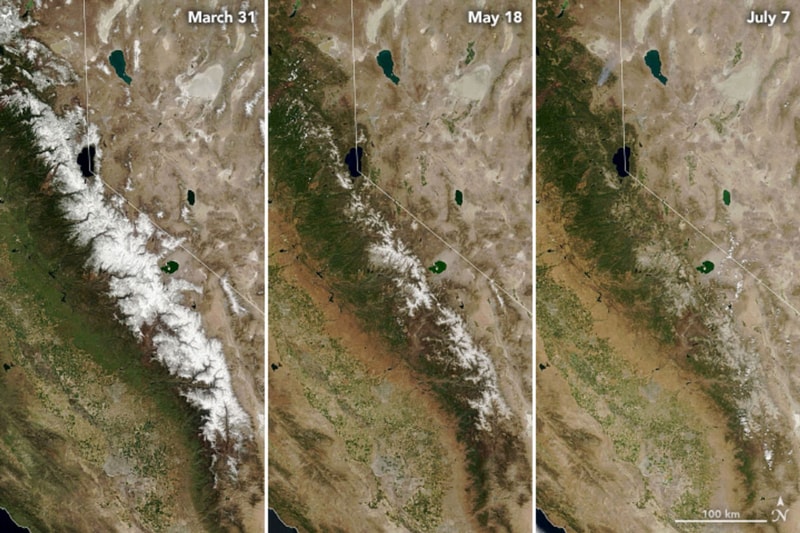 New NASA Images Show Drastic Effects of California Drought | Hypebeast
