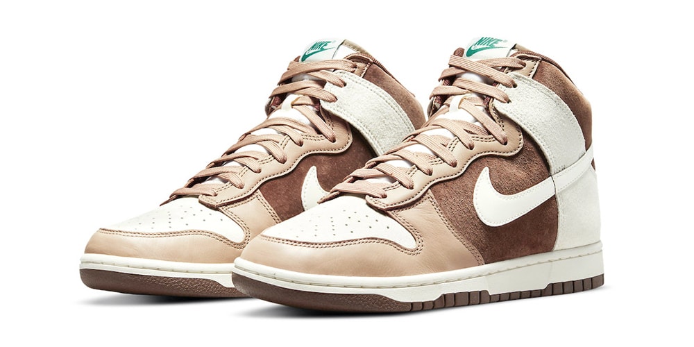 Nike Dunk High "Light Chocolate" Official Look | Hypebeast