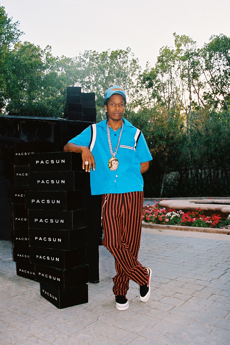 Asap Rocky Wearing Vans