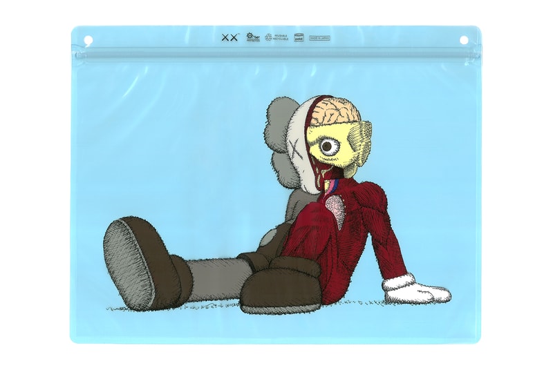 KAWS x Pake Functional Zip Bags Release | Hypebeast