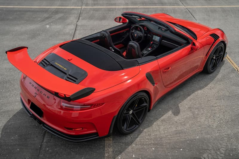One-Off Porsche 911 GT3 RS Convertible For Sale | Hypebeast