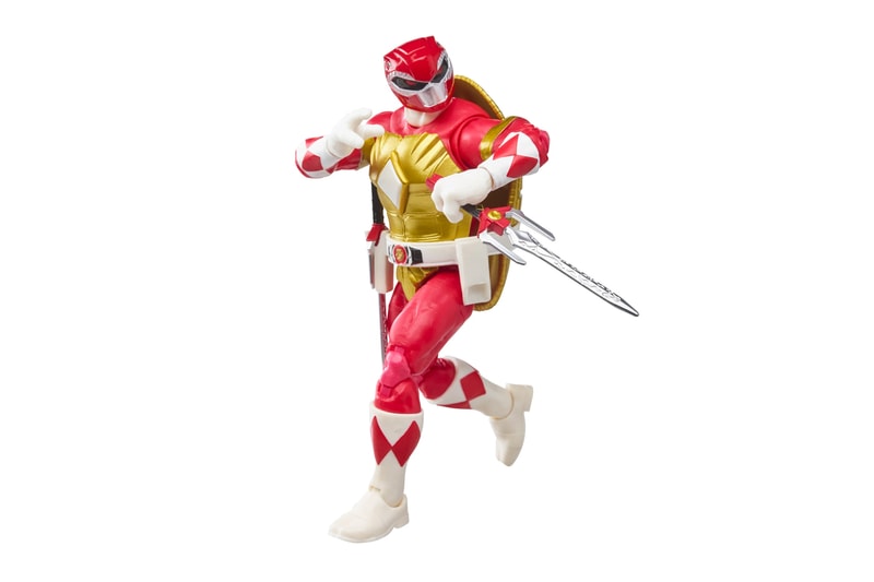 Power Rangers x TMNT Raphael Tommy Action Figures | Hypebeast