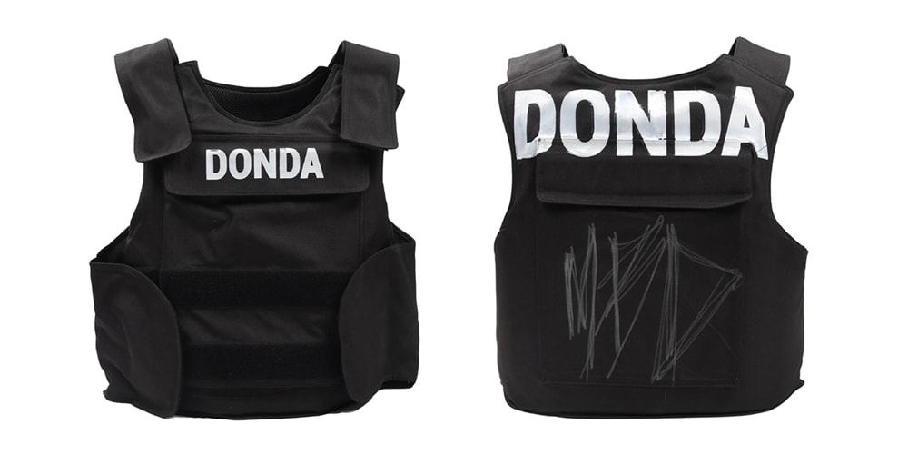Kanye West's 'DONDA' Bulletproof Vest Sold $20,000 USD | Hypebeast