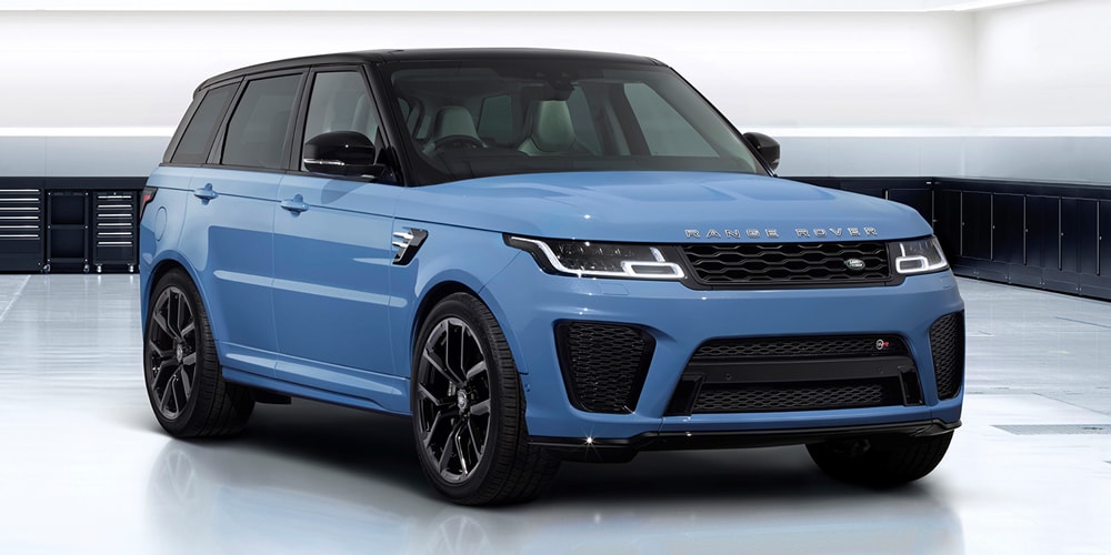 Land Rover SVO Range Rover Sport SVR Ultimate edition info | Hypebeast