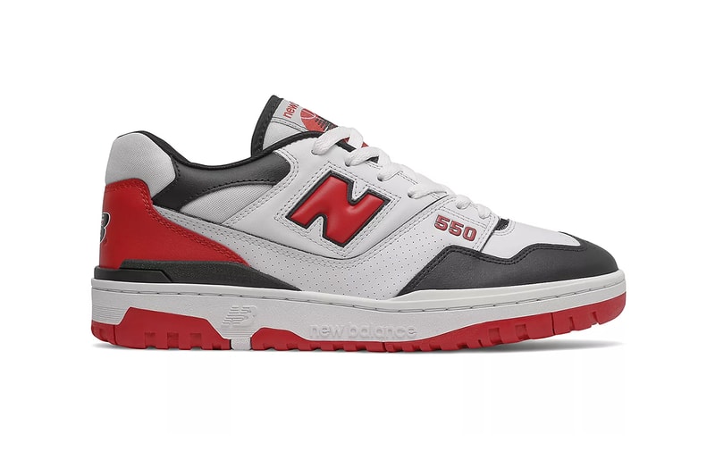 New Balance 550 White Team Red BB550HR1 Release Date | Hypebeast
