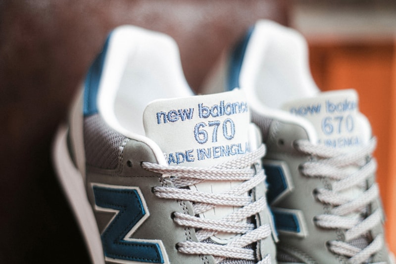New Balance 670 Made in the UK Gray/Blue Release Date | Hypebeast