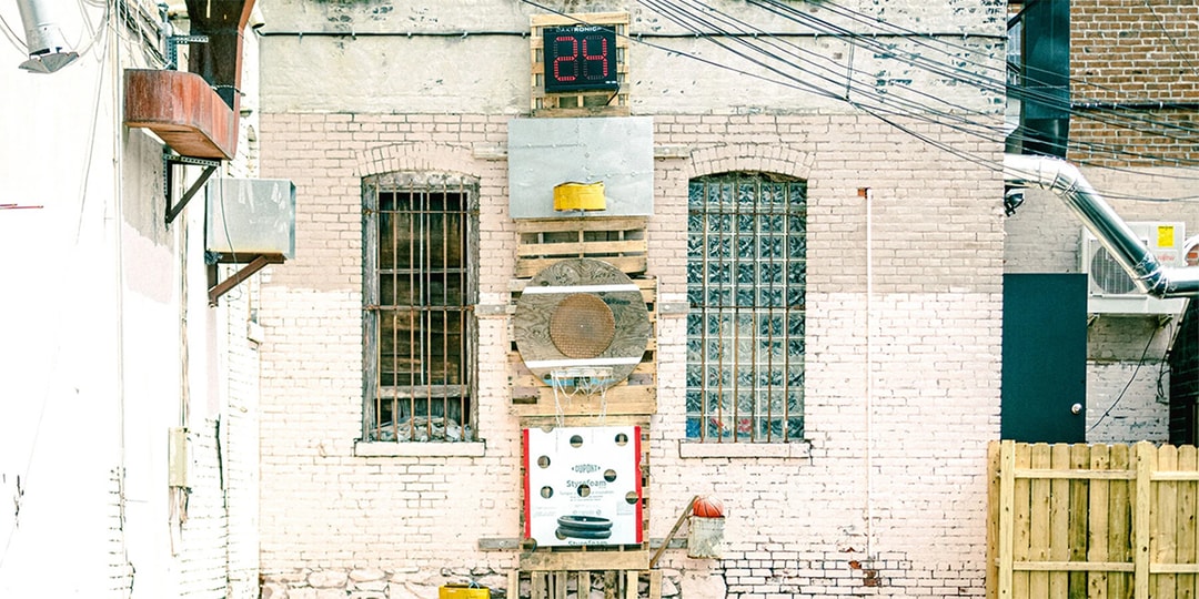 New York Sunshine Reebok Basketball Hoop Installation | Hypebeast