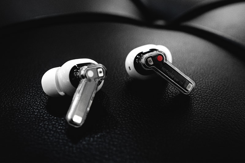 Nothing ear (1) Wireless Earbuds Closer Look | Hypebeast