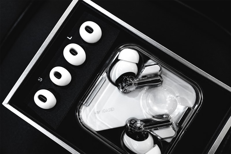 Nothing ear (1) Wireless Earbuds Closer Look | Hypebeast