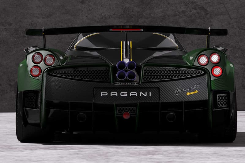 Pagani Huayra Exhaust