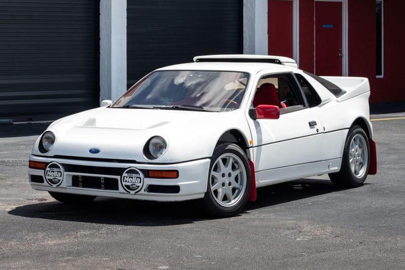 Rare 1986 Ford RS200 Evolution on Bring a Trailer | HYPEBEAST