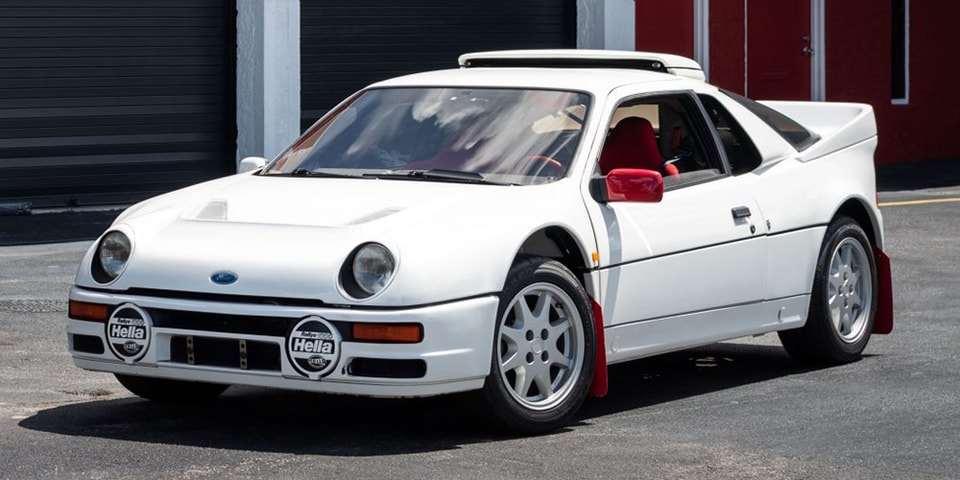 '80s Group B Legend Ford RS200 Hits Auction Block | Hypebeast