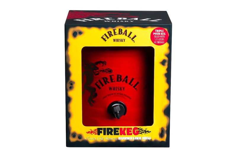 Fireball Whisky Is Now Available in 5-Liter Kegs - HYPEBEASTS