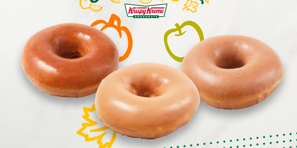 Krispy Kreme Fall-Inspired Glaze Doughnuts | Hypebeast