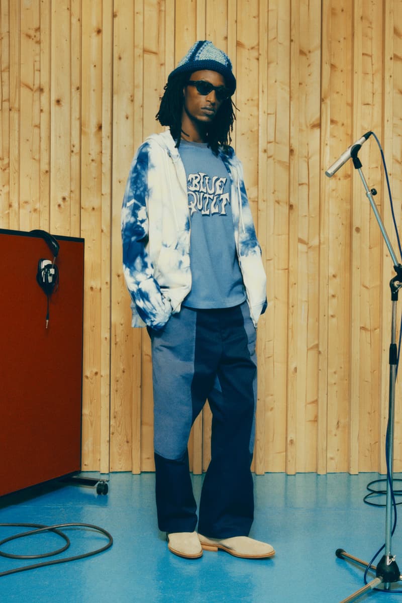 Nicholas Daley SS22 "Blue Quilt" Collection | Hypebeast