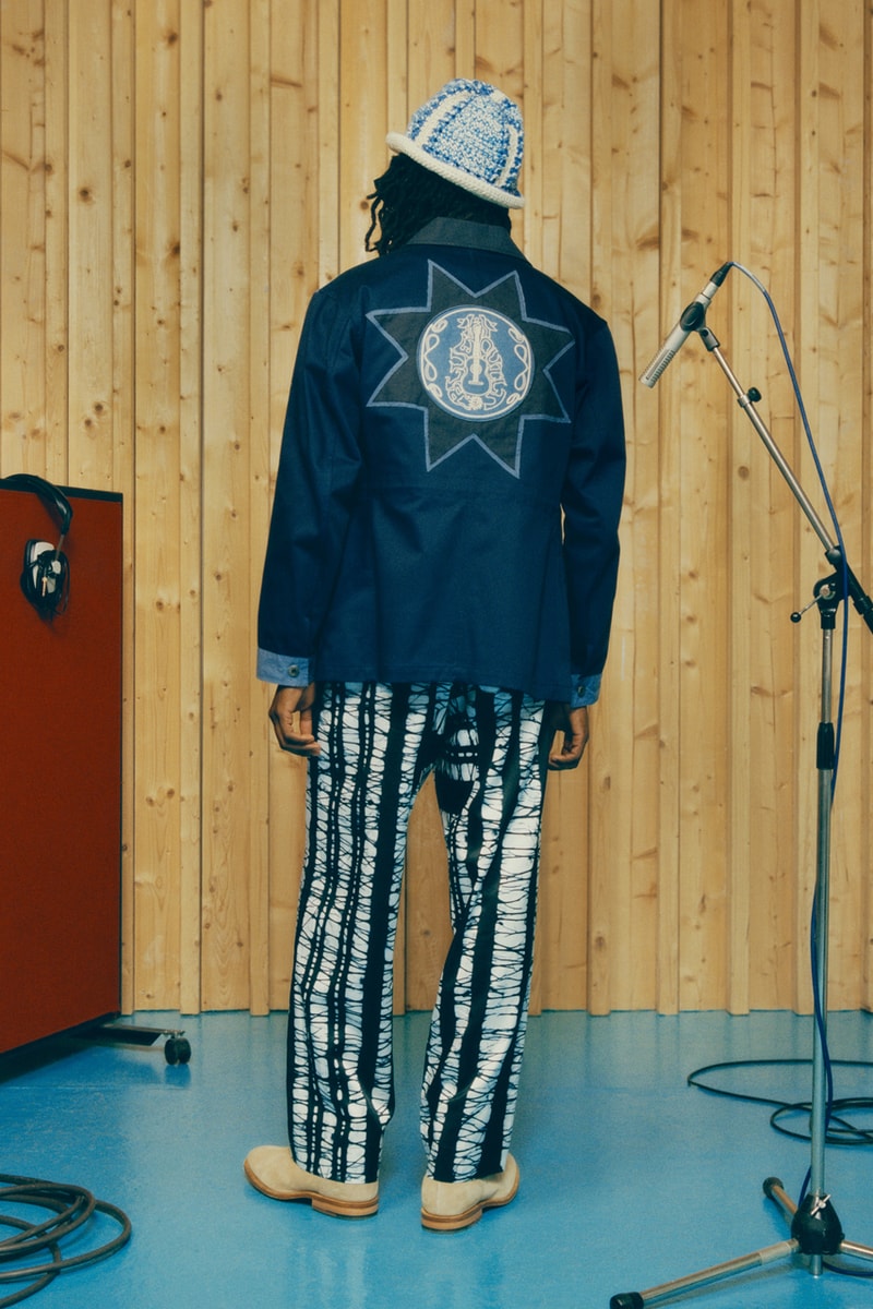 Nicholas Daley SS22 "Blue Quilt" Collection | Hypebeast