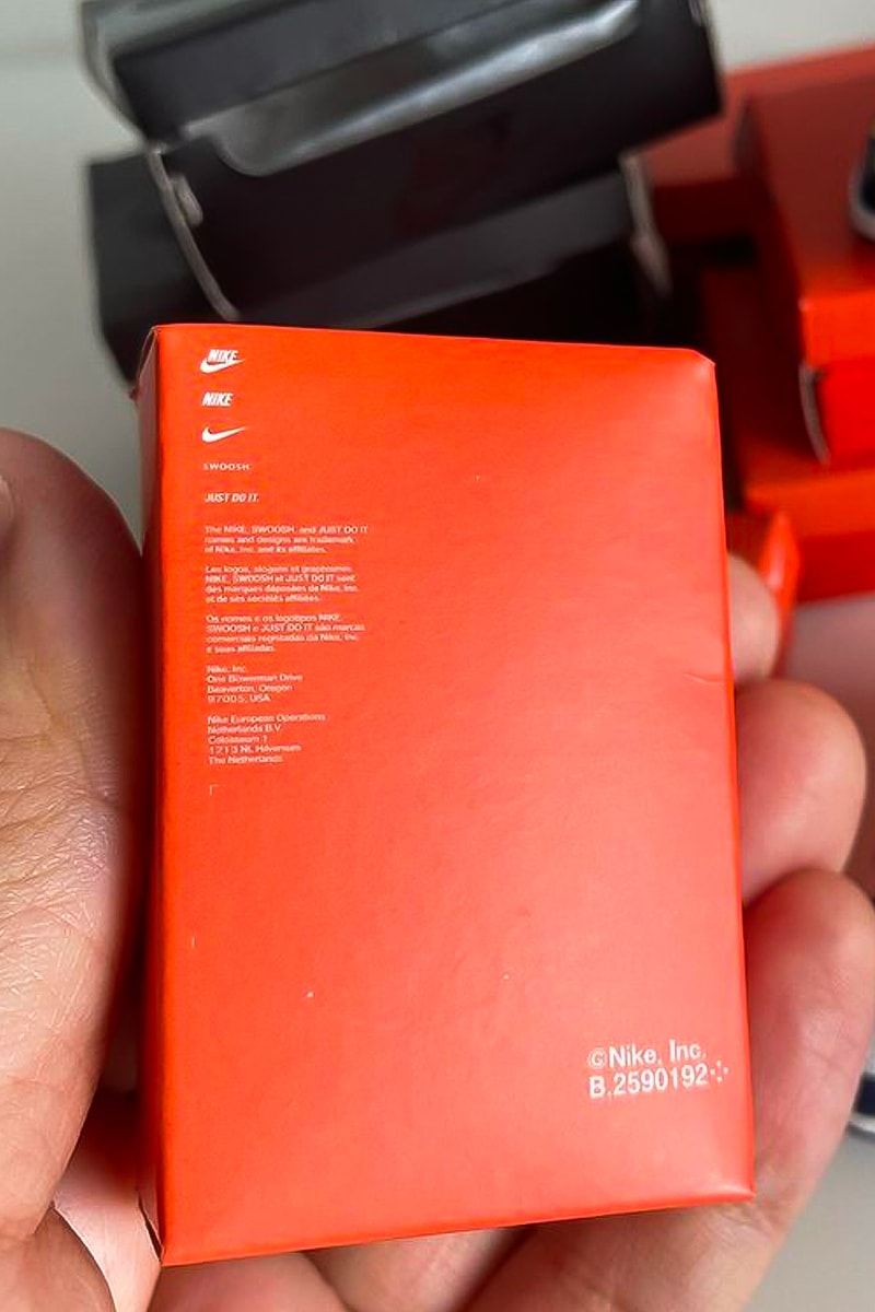 BANDAI Releases Miniature Nike Dunk Highs | Hypebeast