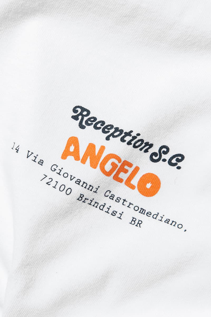 Reception Restaurant-Inspired T-shirts Details | Hypebeast