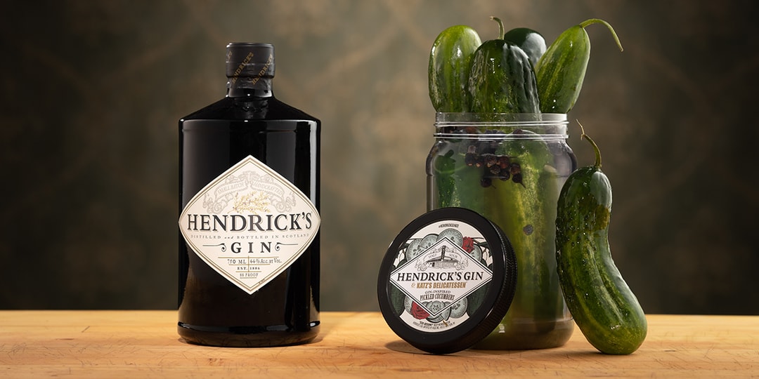 Hendrick's Gin x Katz's Delicatessen Gin-Inspired Pickled Cucumbers ...