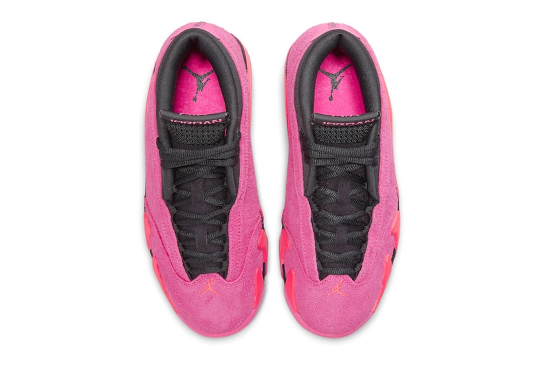 Air Jordan 14 "Shocking Pink" Official Look | Hypebeast