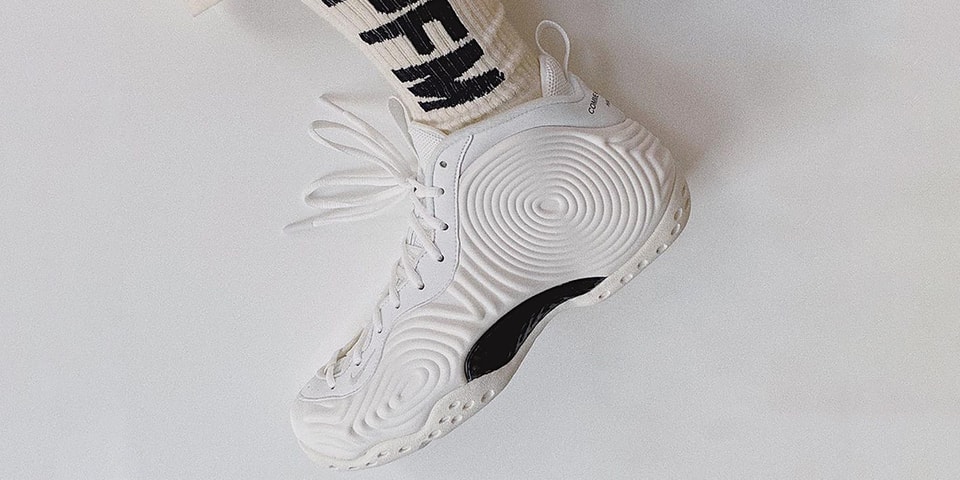 CDG Nike Air Foamposite One White Release Info | HYPEBEAST