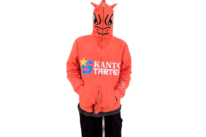 Kanto Starter Charizard CHAR FACE HOODIE Release | Hypebeast